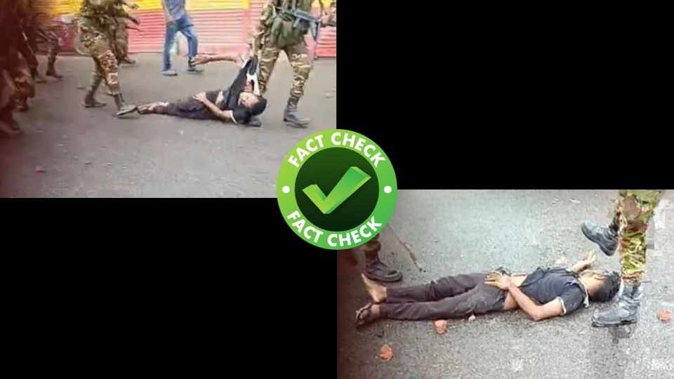 বুট দিয়ে চেপে ধরা ছবিটি গোপালগঞ্জেরই; প্রেস উইংয়ের ফ্যাক্টচেকে গলদ | TheSun24.com